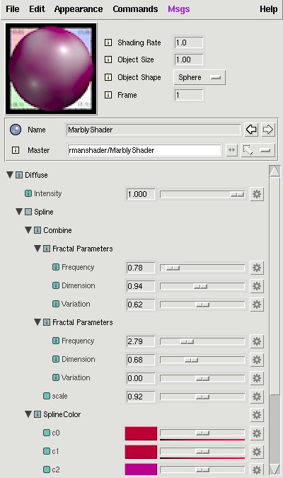 Packaging Shader Networks
